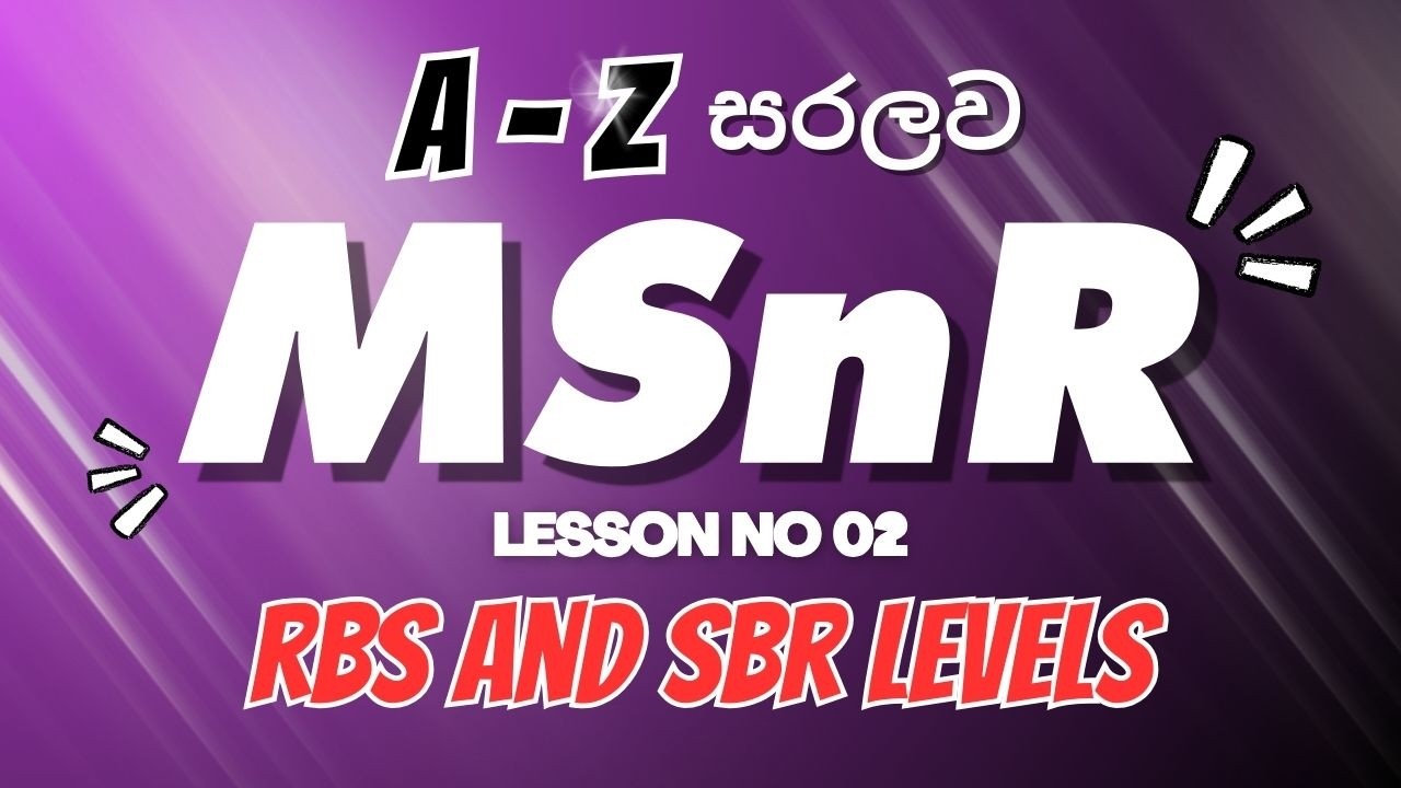 MSnR FREE COURSE for Beginners | RBS & SBR LEVELS [Lesson 02] # ...