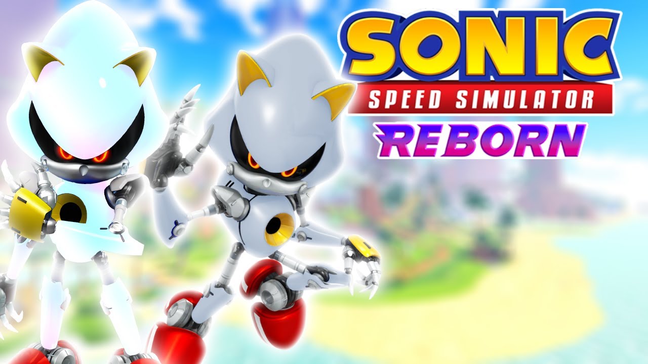 Sonic Speed Simulator Reborn - Chrome & Holographic Metal Sonic - YouTube