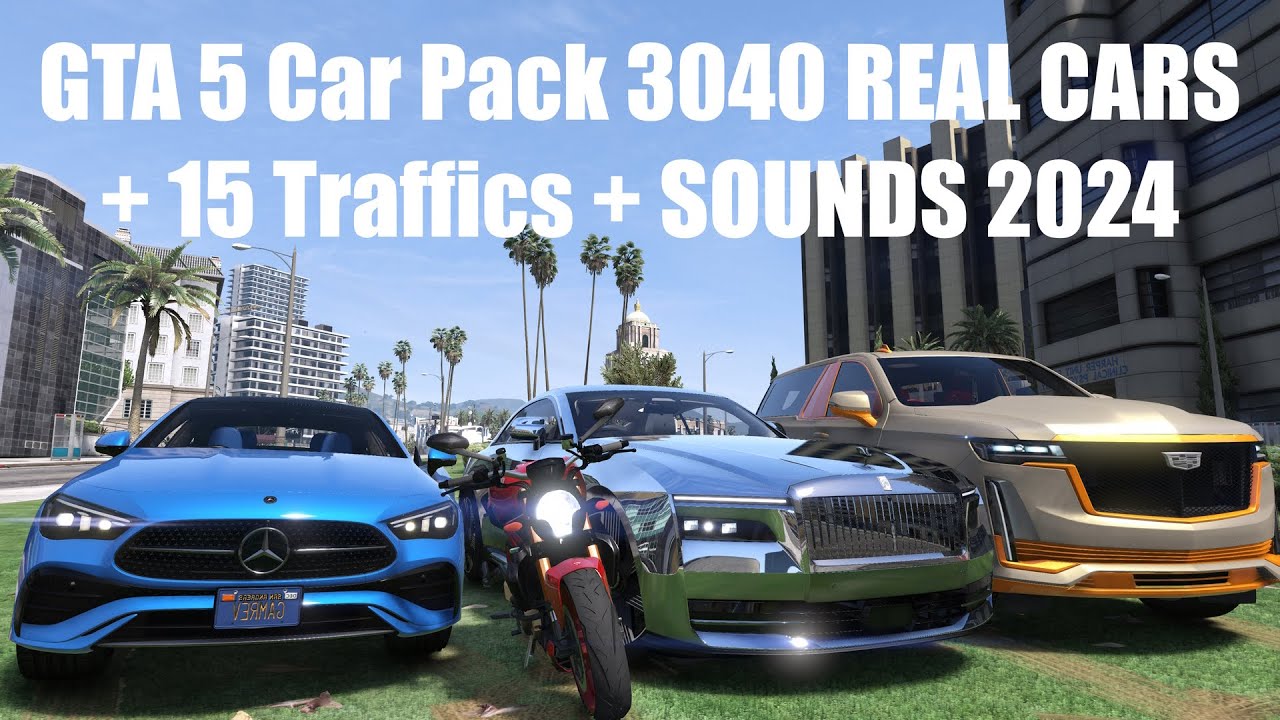 GTA TOP Car Pack 3040 REAL CARS + 15 Traffics + SOUNDS + 1.0.3274... 1. ...