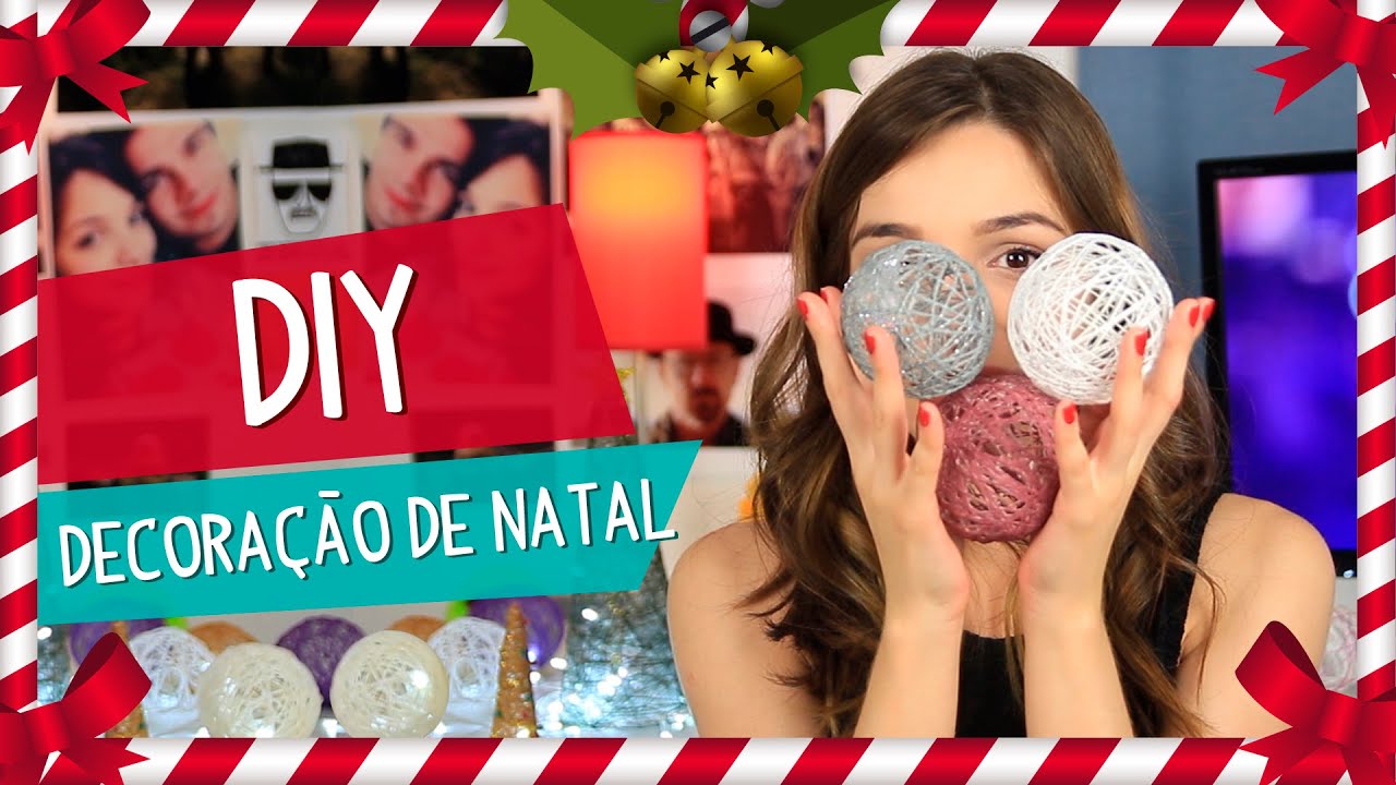 DIY - Decoração de Natal - YouTube