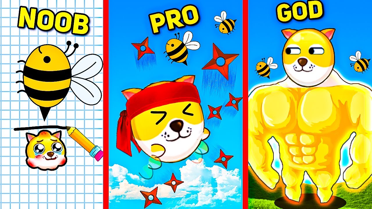 Upgrading a BABY DOG into a GOD in Save the Doge - YouTube