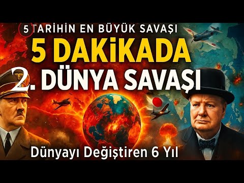 2.Dünya Savaşı Nasıl Başladı ve Bitti? 5 Dakikada 2.Dünya Savaşı