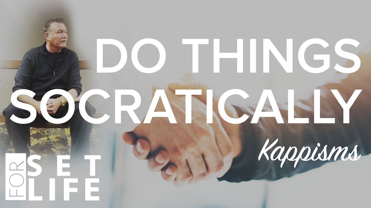 Do things Socratically Greg Kapp SFL - YouTube