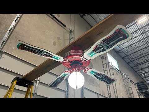 Coca Cola Ceiling Fam (Post Restoration) - YouTube