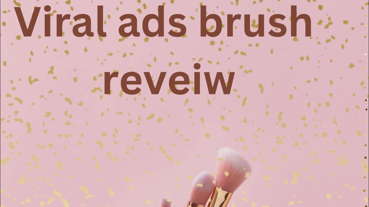 Instagram viral brush ads review # makeup brush # dupe of one luxury ...