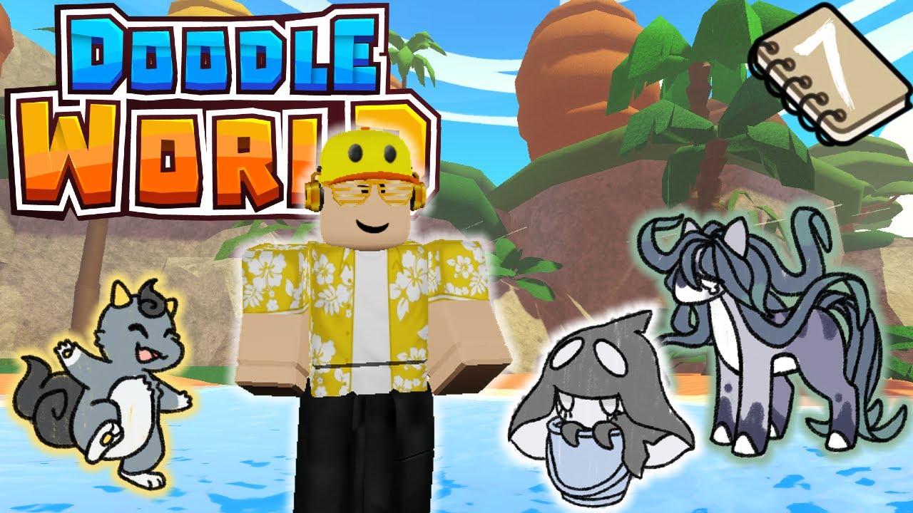 Graphite Sky Temple & Route 5 in Doodle World! || Adventure #7 - YouTube