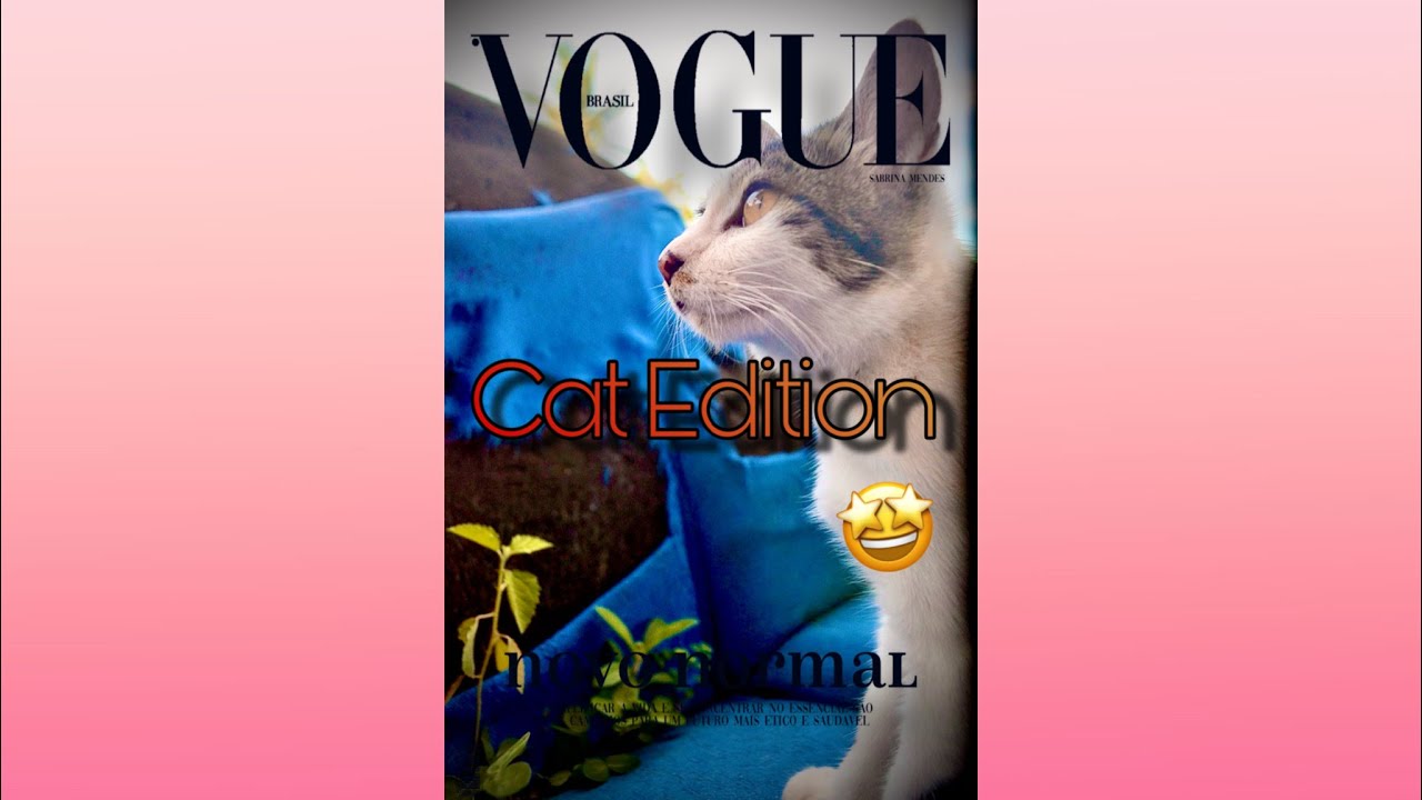 Vogue Magazine Cover | Cats Edition | malaysia | - YouTube