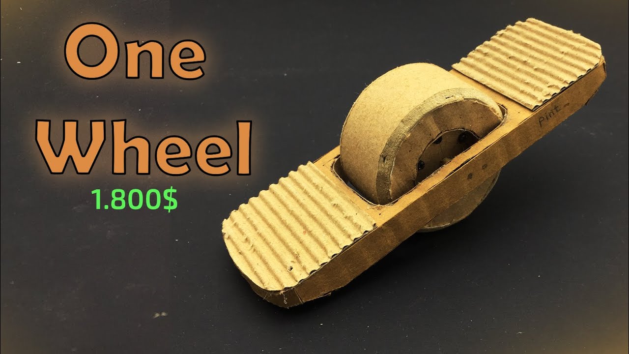 How to make a one wheel - YouTube