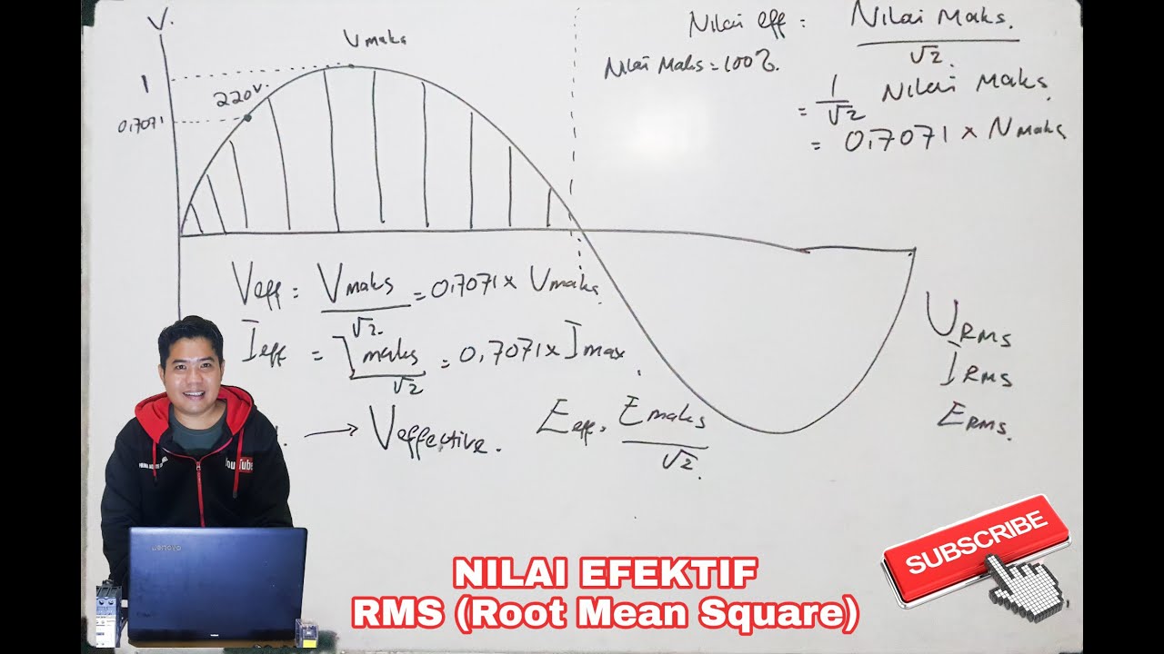 Nilai Efektif atau RMS pada sistem Kelistrikan - YouTube