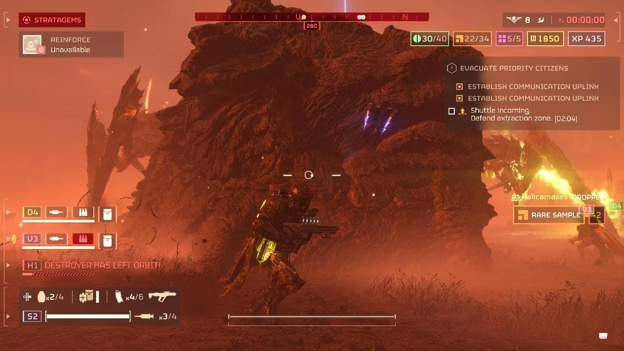 HELLDIVERS 2 stealth escape - YouTube