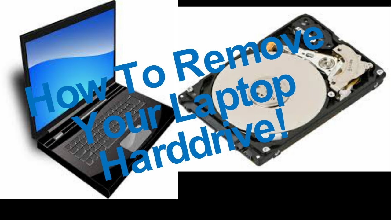How to Remove and Replace a Laptop Harddrive! - YouTube