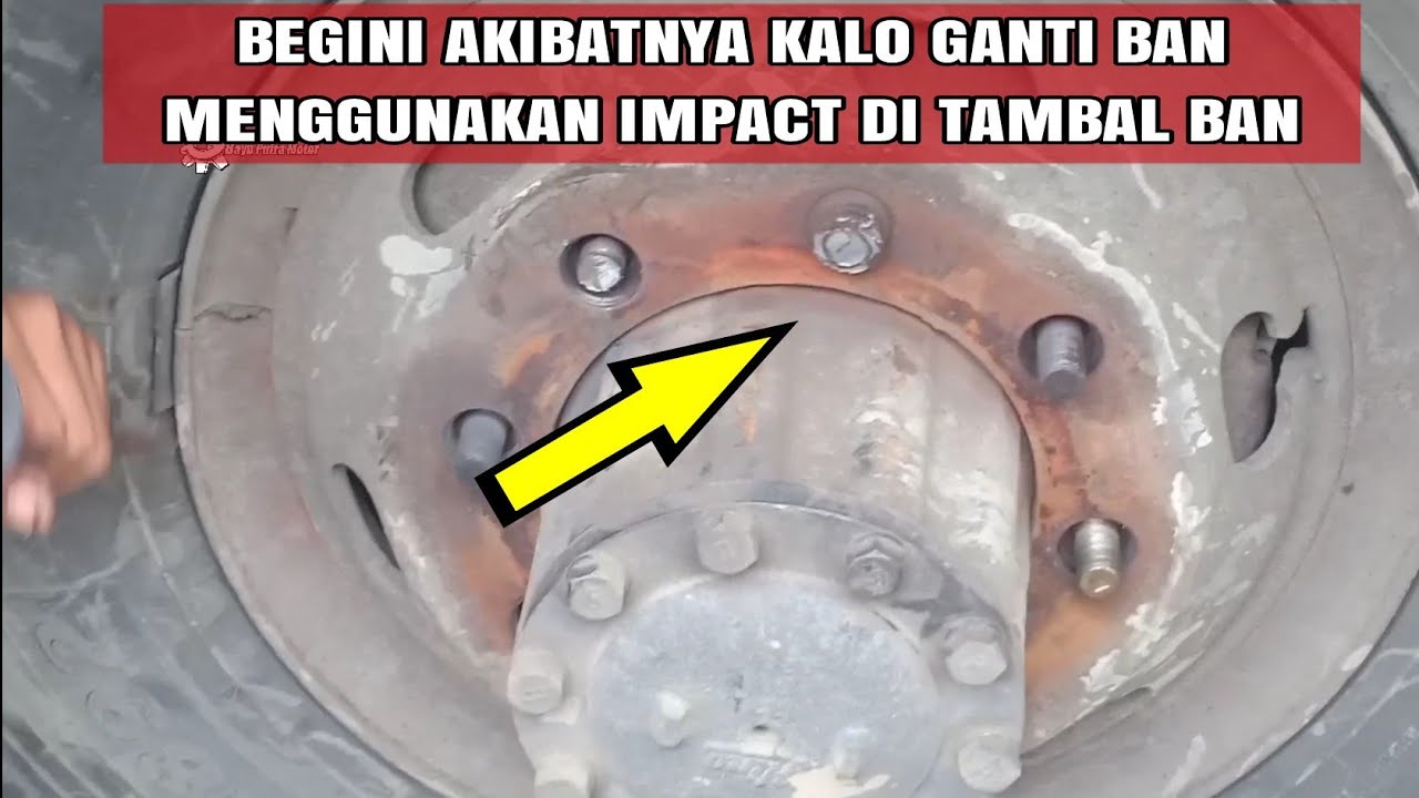 Tutorial cara melepas dan memasang baud roda belakang Hino lohan yang ...