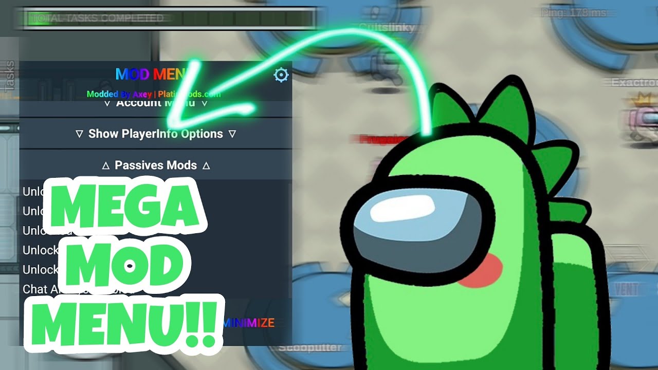 Among US | 2023 MEGA MOD MENU!! - Host Menu!! - Role Editor!! - YouTube