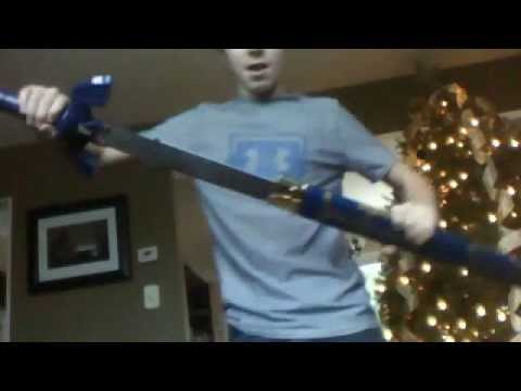 Master Sword and Hylian Shield for Christmas!!! - YouTube