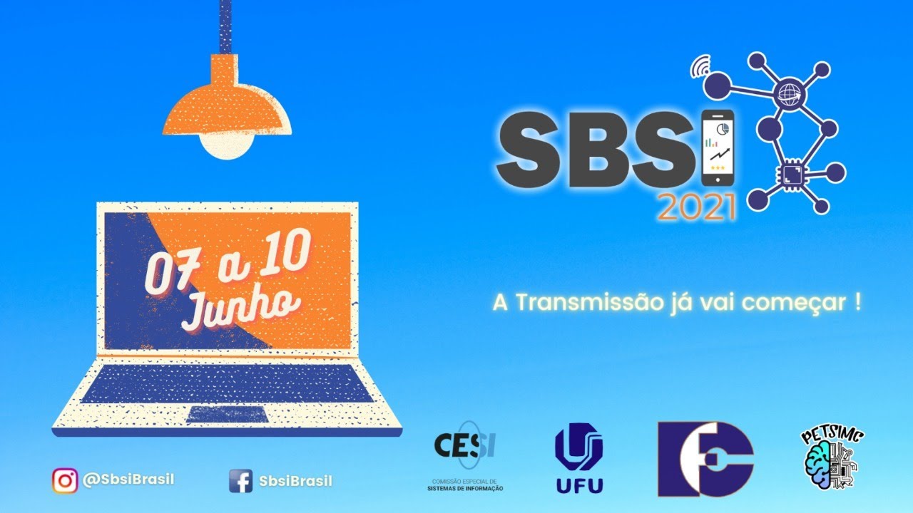 [SBSI 2021] Abertura do evento - YouTube