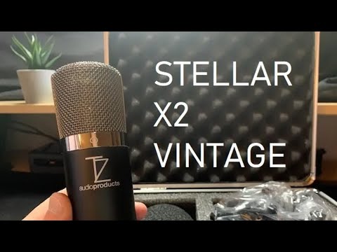 Stellar X2 Vintage microphone - Microphone shootout - YouTube