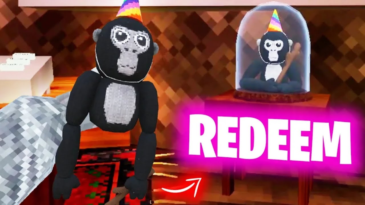 GET YOUR PLUSH | How to Redeem the Gorilla Tag PLUSH CODE - YouTube
