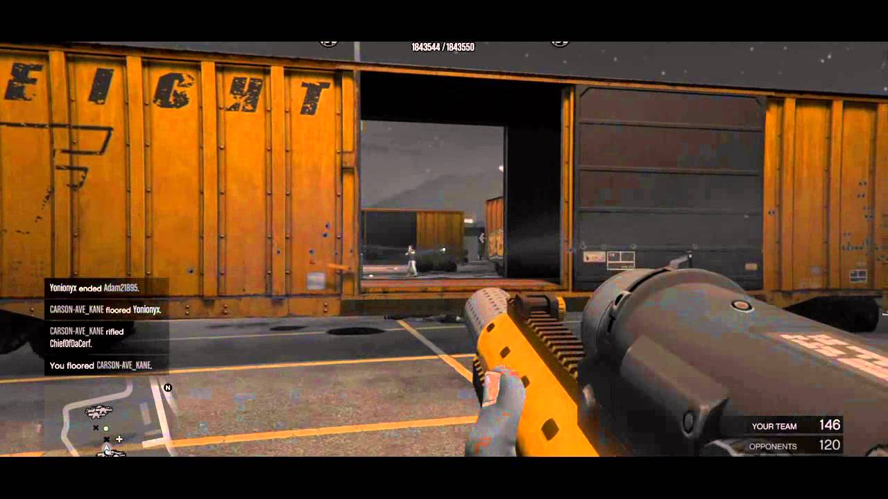 GTA V ONLINE PS4 "SUPERIOR AIM GANG VS CARSON AVE." [SAIM VS SONS ...