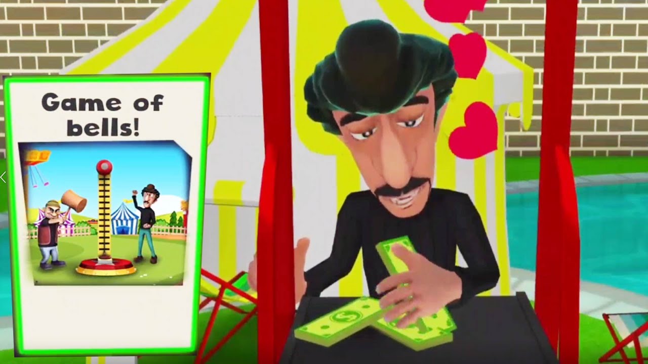 Scary Robber Home Clash Game of Bells All Endings - YouTube