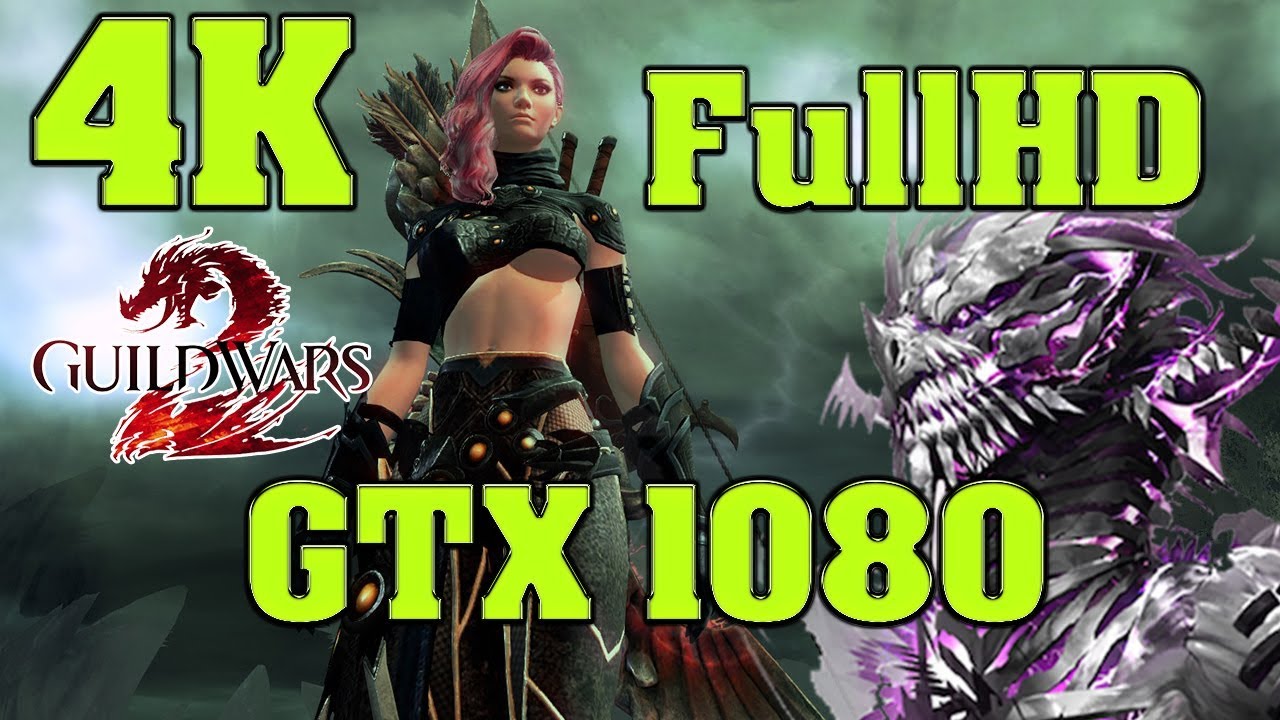 Guild Wars 2 - Frames per Second - GTX 1080 UHD/FULLHD - YouTube