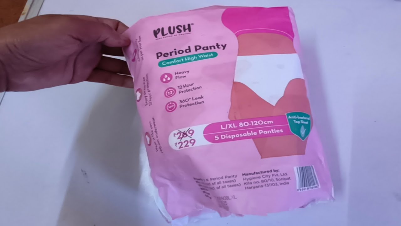 Plush Comfort Period Panty for Girls Heavy Flow | Period Panty - YouTube