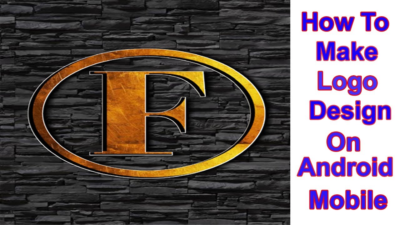 How To Make Professional Logo Design For YouTube Channel | Make Logo On ...