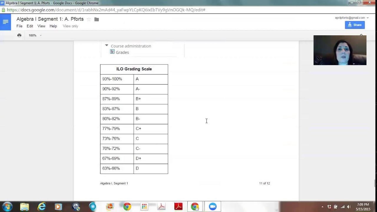 17 Grading Scale - YouTube