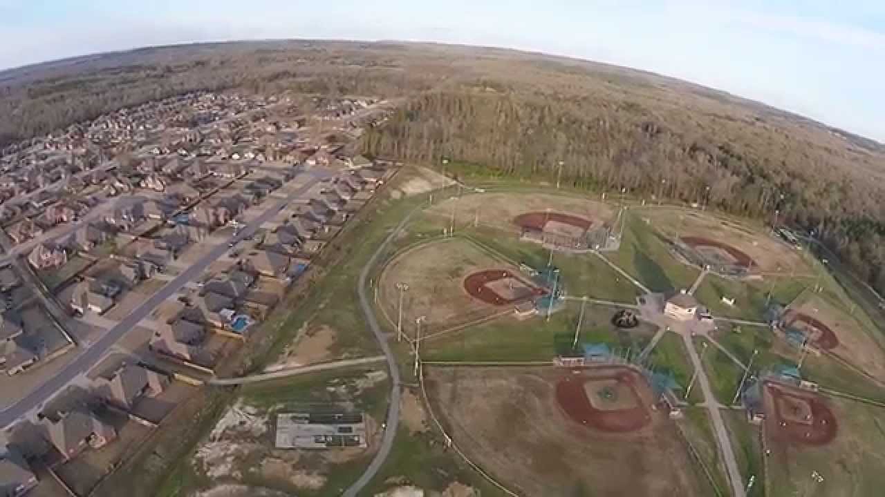 DJI Drone Aerial Footage North Little Rock Arkansas 2015 - YouTube