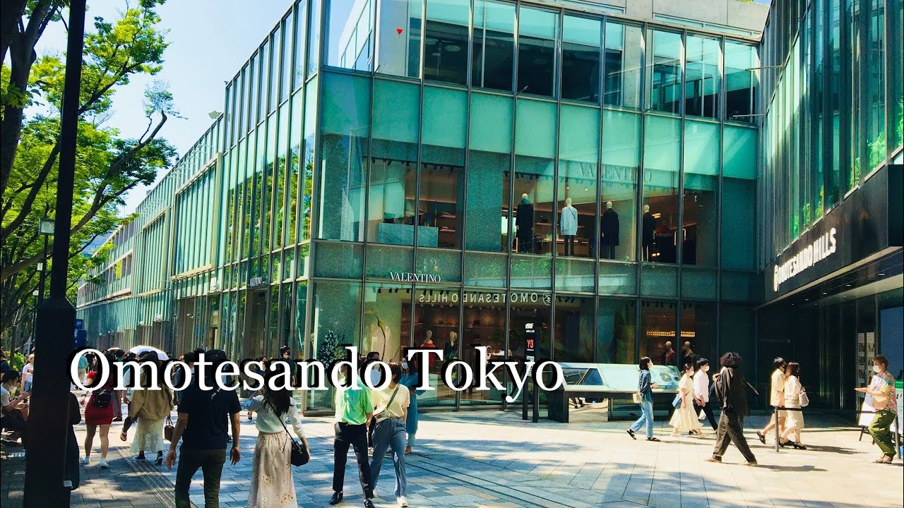 4K 60fps Tokyo Walk - " Omotesando Street: Luxury Shopping Area" in ...
