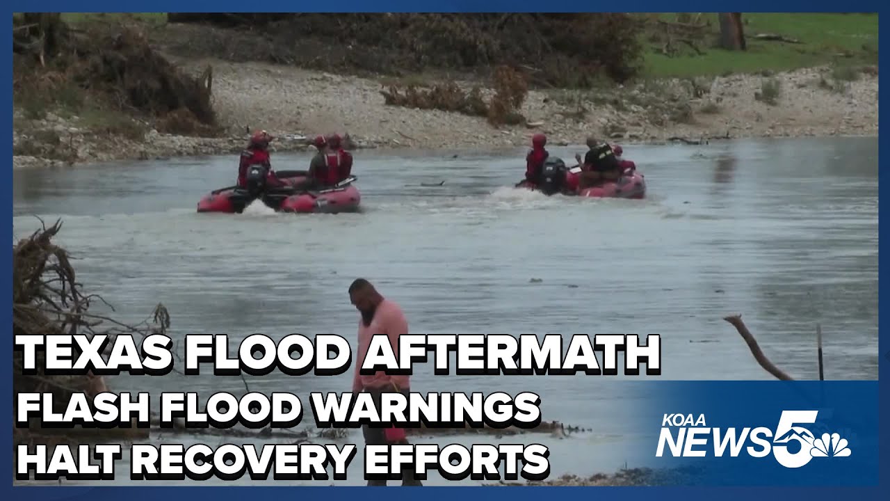 Texas Faces New Flood Threat: Kerr County Under Flash Flood Watch - YouTube