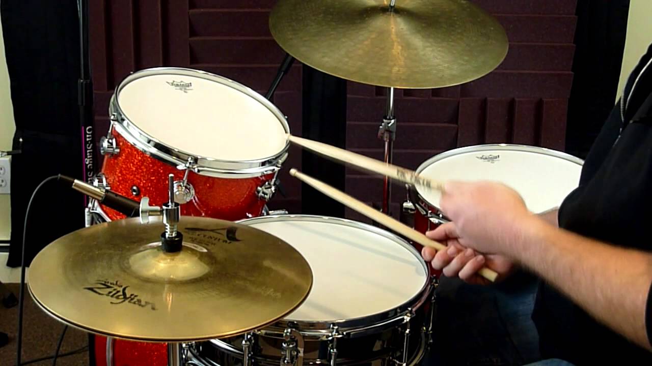 Ludwig Black Magic 5" x 15" Brass Snare Drum - YouTube