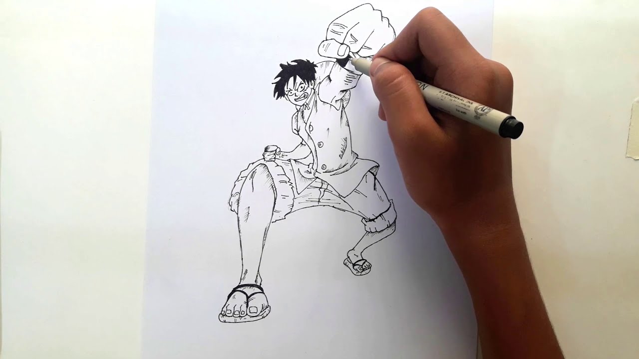 drawing anime characters I draw DEVA draw - YouTube