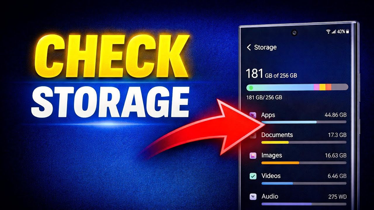 Check Samsung Ultra Storage in 10 Seconds (2026 Guide) - YouTube