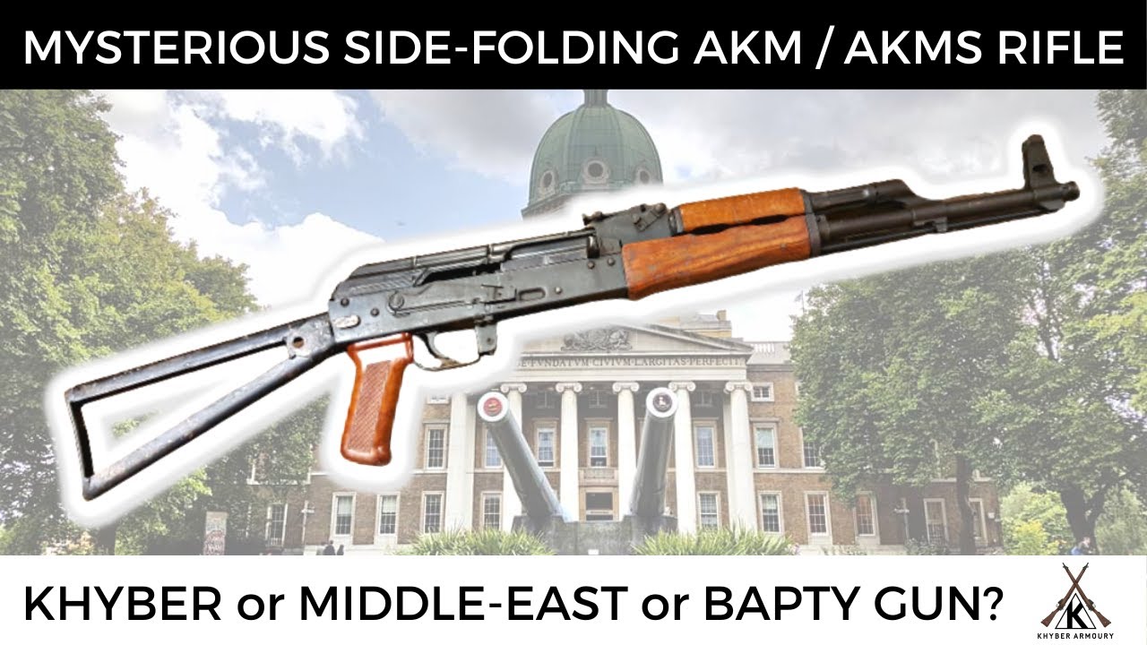 Soviet AKM Converted To 'Khyber' Side-Folder | Khyber Conversion OR ...