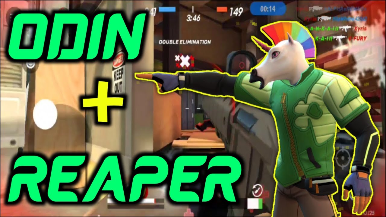 ODIN + REAPER COMBO GAMEPLAY ( AS REQUESTED )😍🔥 ️🤙 - YouTube