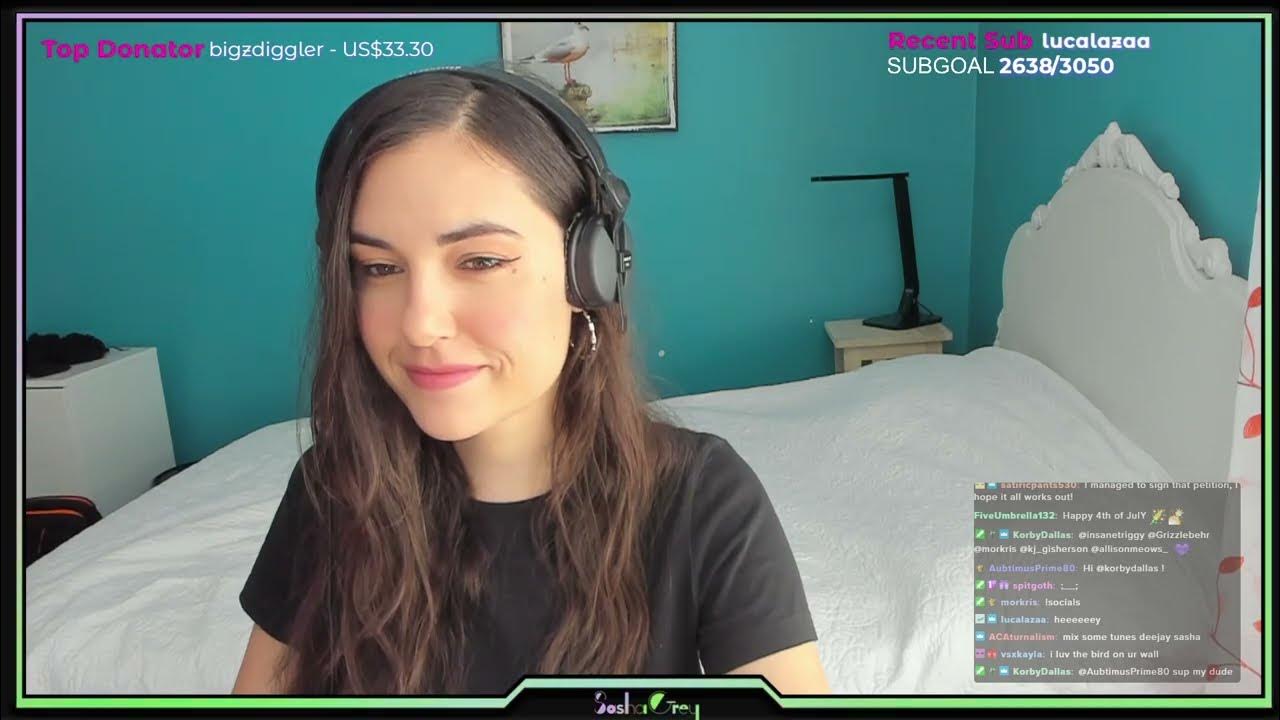 Sasha Grey VOD 04/July/2021 - Just Chatting - Marbles / SHORT STREAM - YouTube