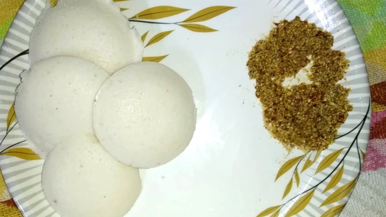 Idli Podi Recipe in Tamil / How to make Idli Podi in Tamil / Idly ...