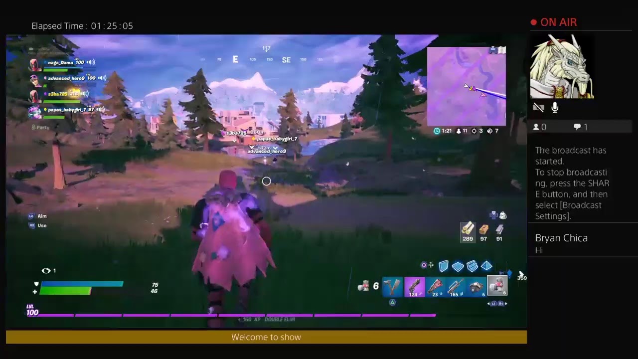 playing fortnite with Aiden Aaron & kids - YouTube