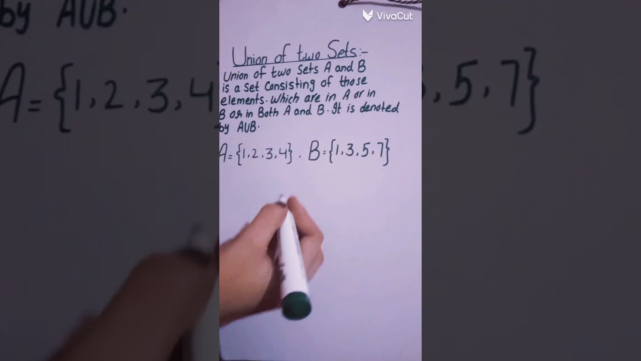 How To Find Union Of Two Sets AUB YouTube How To Find Union Of Two Sets AUB YouTube