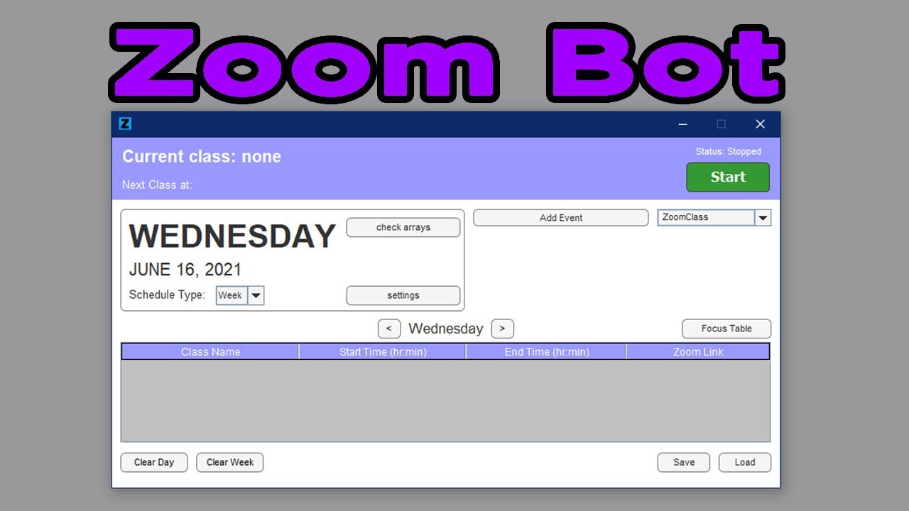 How I Automated my Zoom Classes for the Entire Year - YouTube