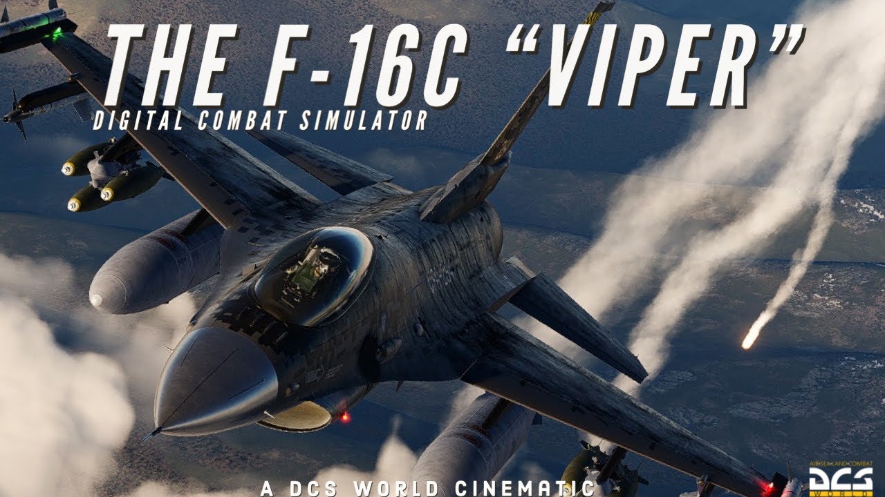 The F-16C "Viper" - DCS World Cinematic (2023) - YouTube