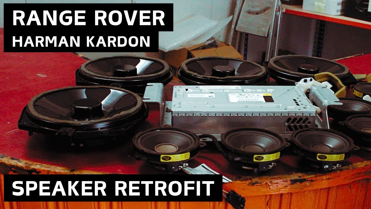 Range Rover Basic to Meridian Speaker Sound System Amp Upgrade Retrofit ...