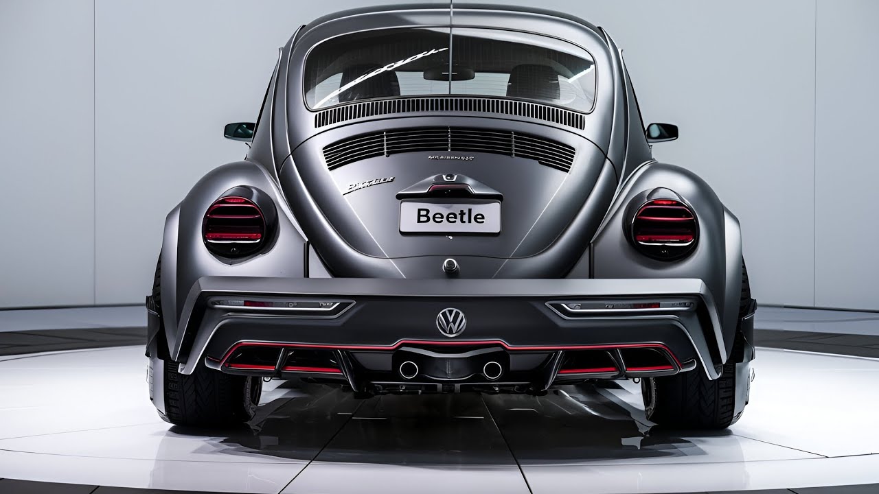 First Look: The All-New 2026 Volkswagen Beetle EV - YouTube