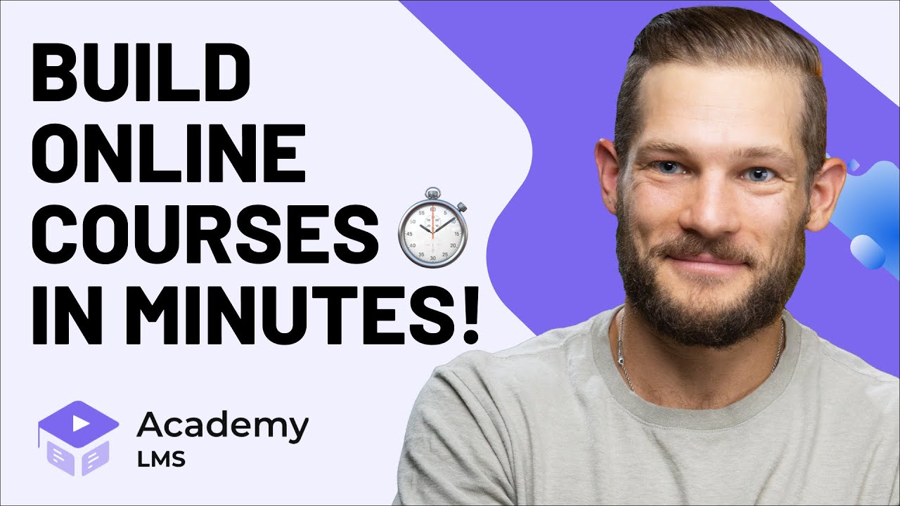 Build, Host, and Promote Courses on ANY Website | Academy LMS - YouTube