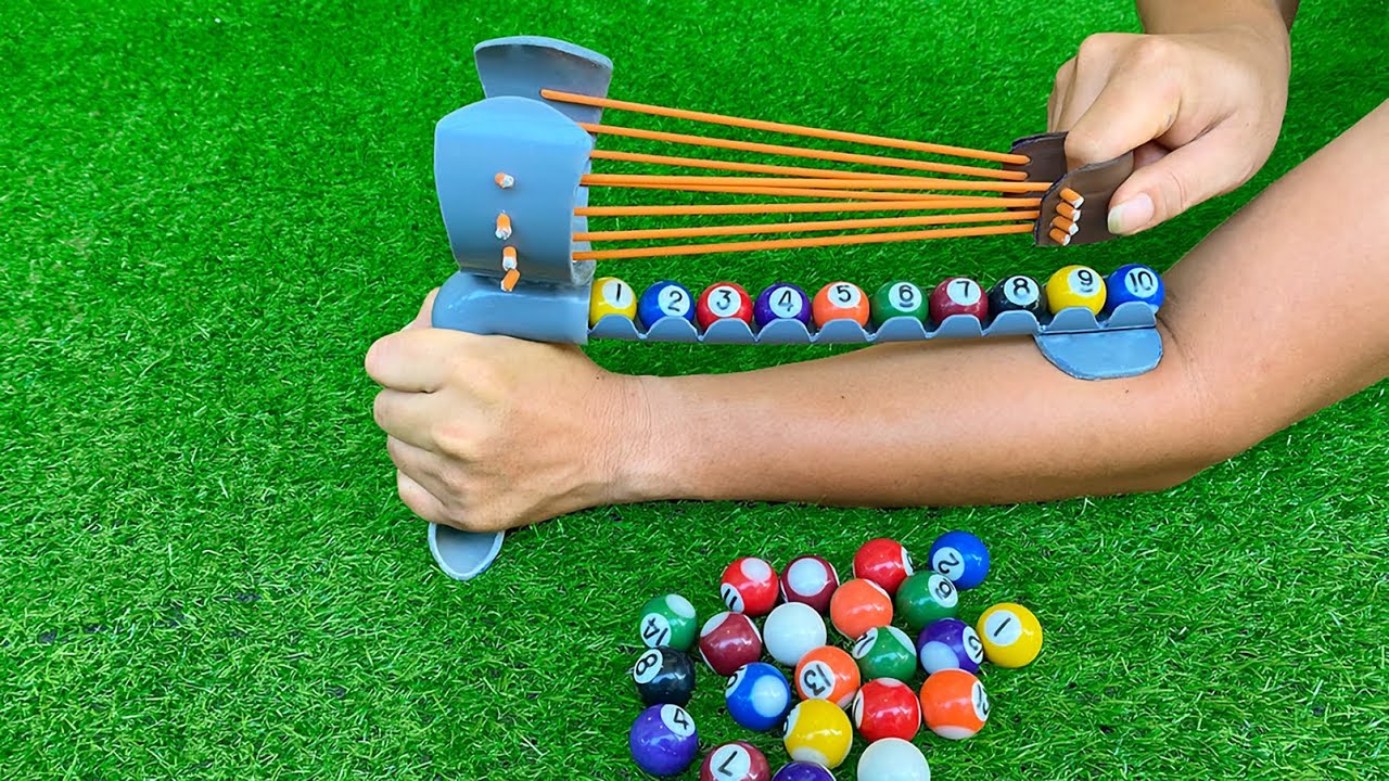 Amazing Unique Slingshot - Make A Powerful Slingshot From PVC And ...