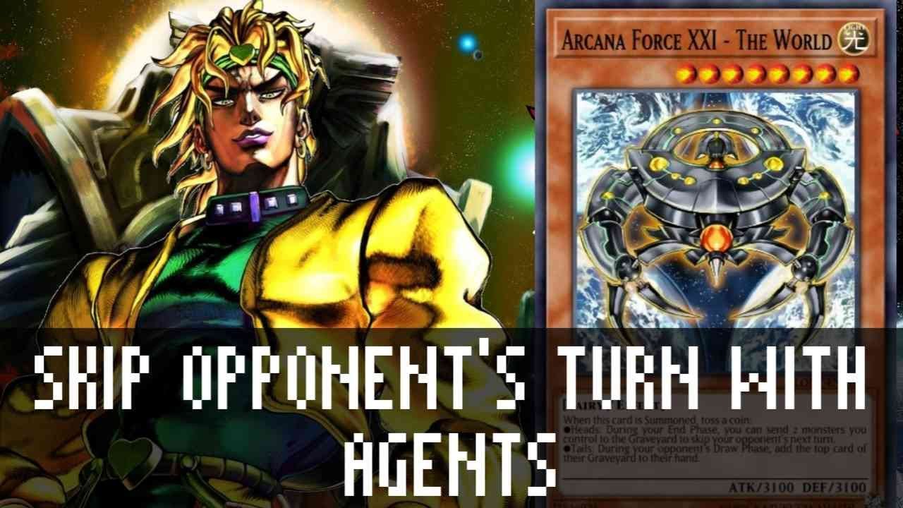 AGENT DIO BRANDO IN YU-GI-OH! MASTER DUEL! - Agent Arcana Force The ...