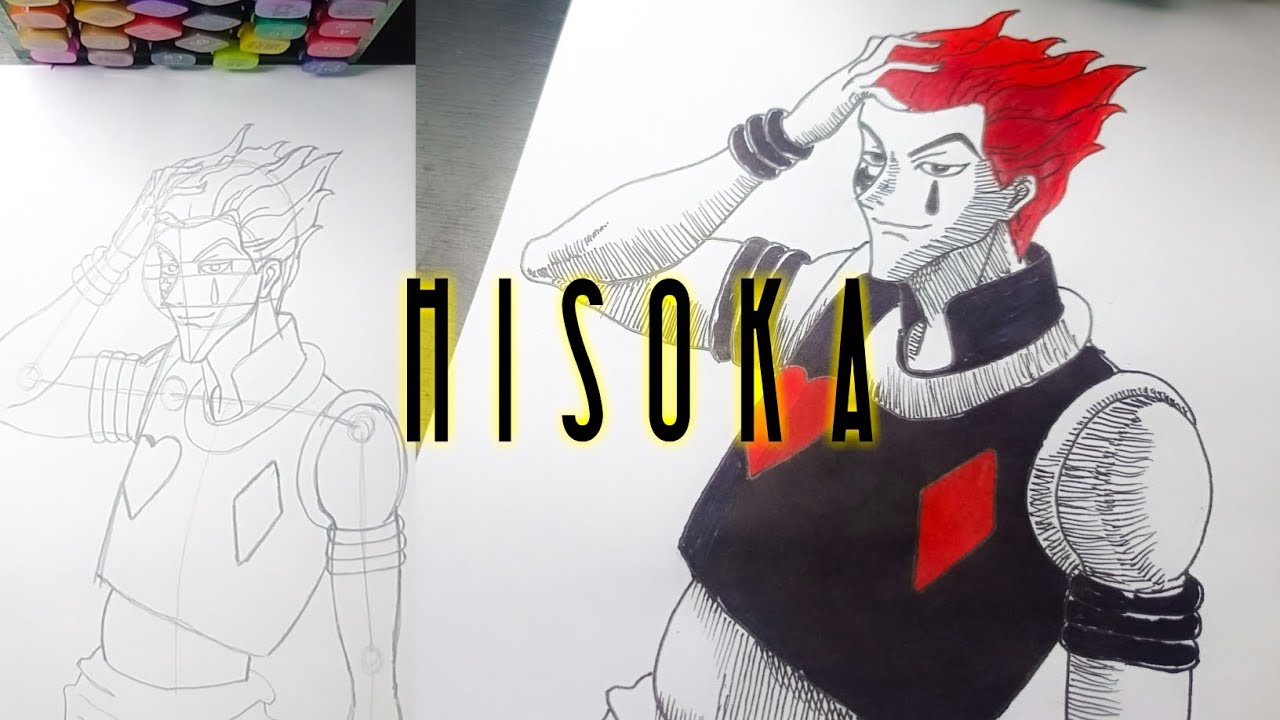 How To Draw Hisoka - HUNTER X HUNTER - YouTube