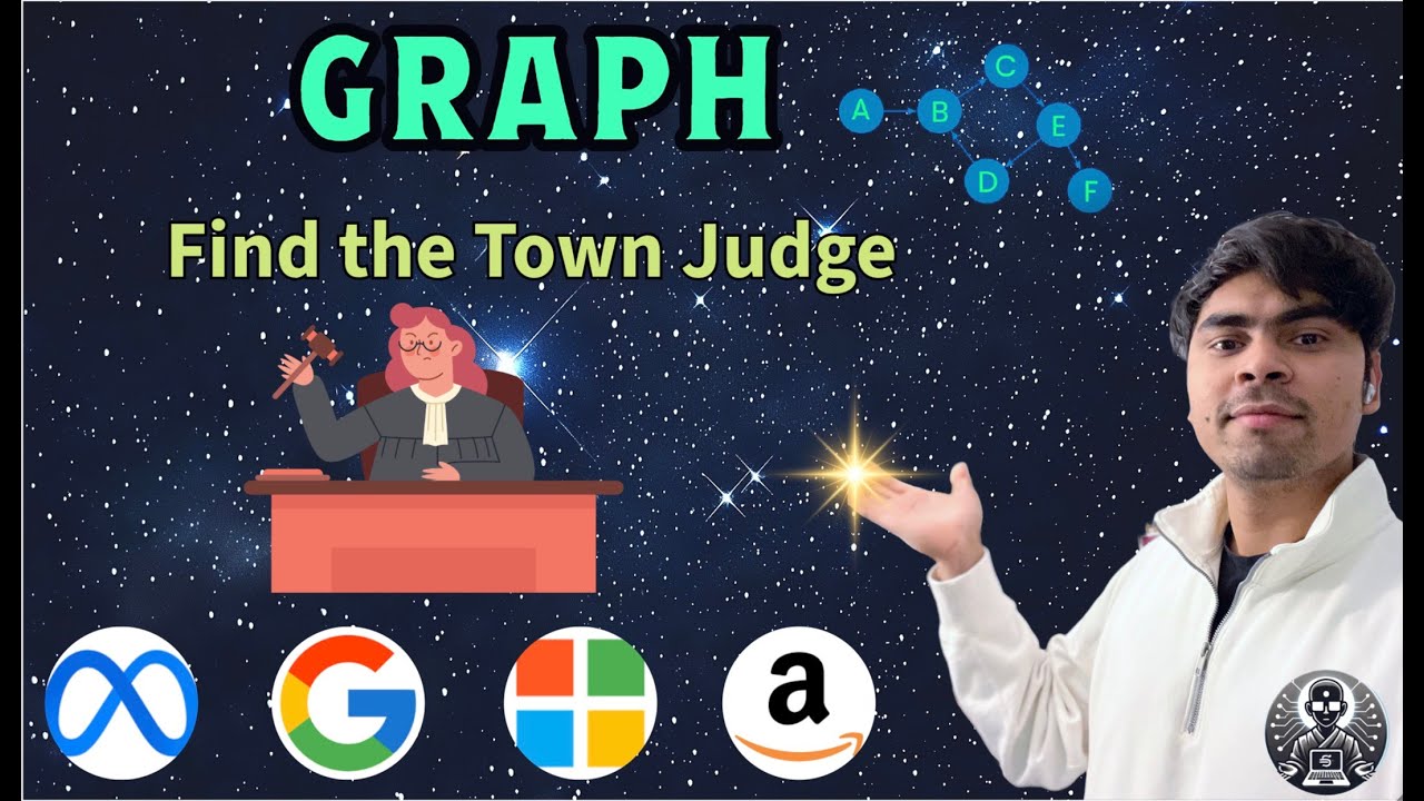 LeetCode 997 | Find the Town Judge | Graph + Degree Count in Python ...