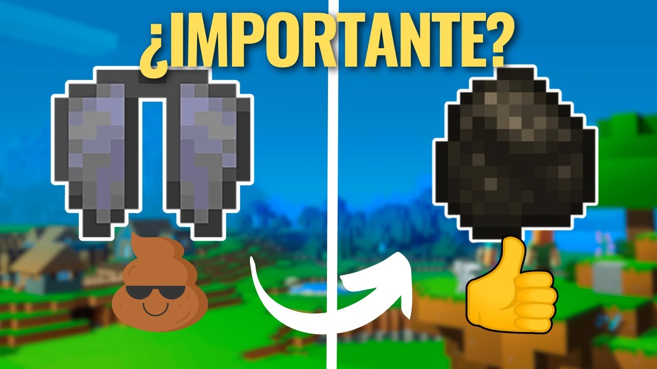 ¿Cuales son los ITEMS mas importantes de MINECRAFT? - YouTube