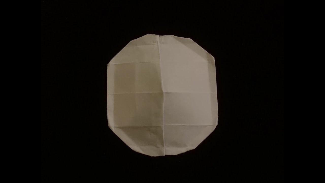 origami aspis hoplon shield - YouTube